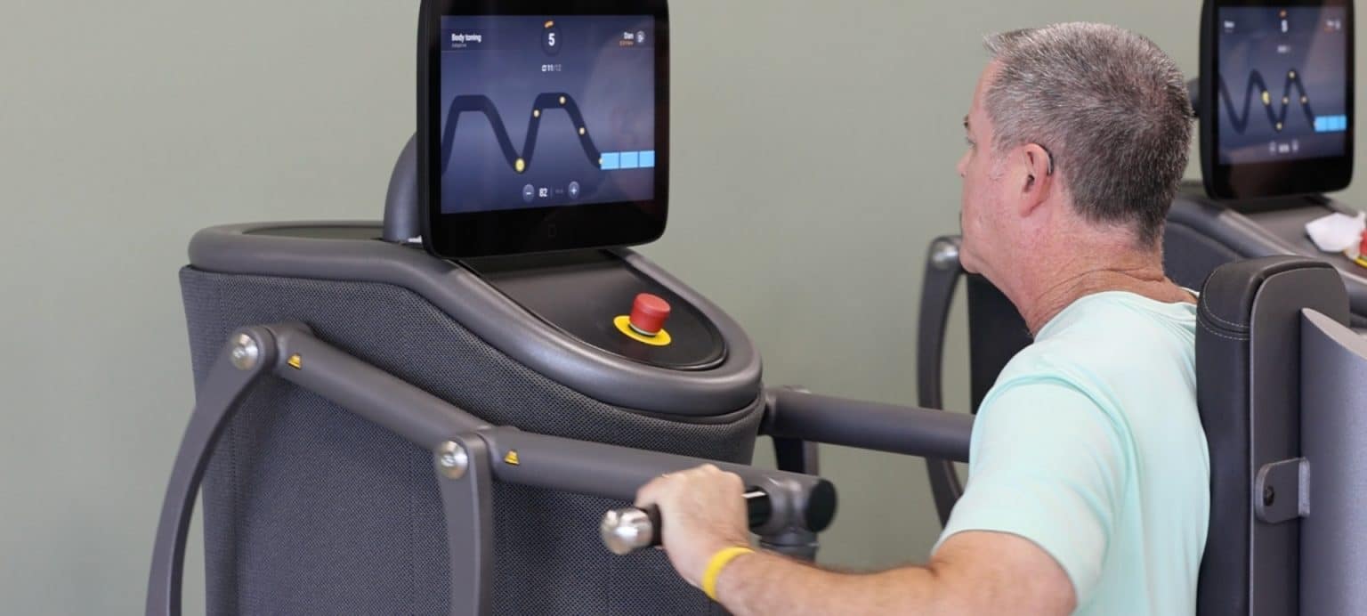 Yes! The eGym automated gym machines monitor your performance and ...
